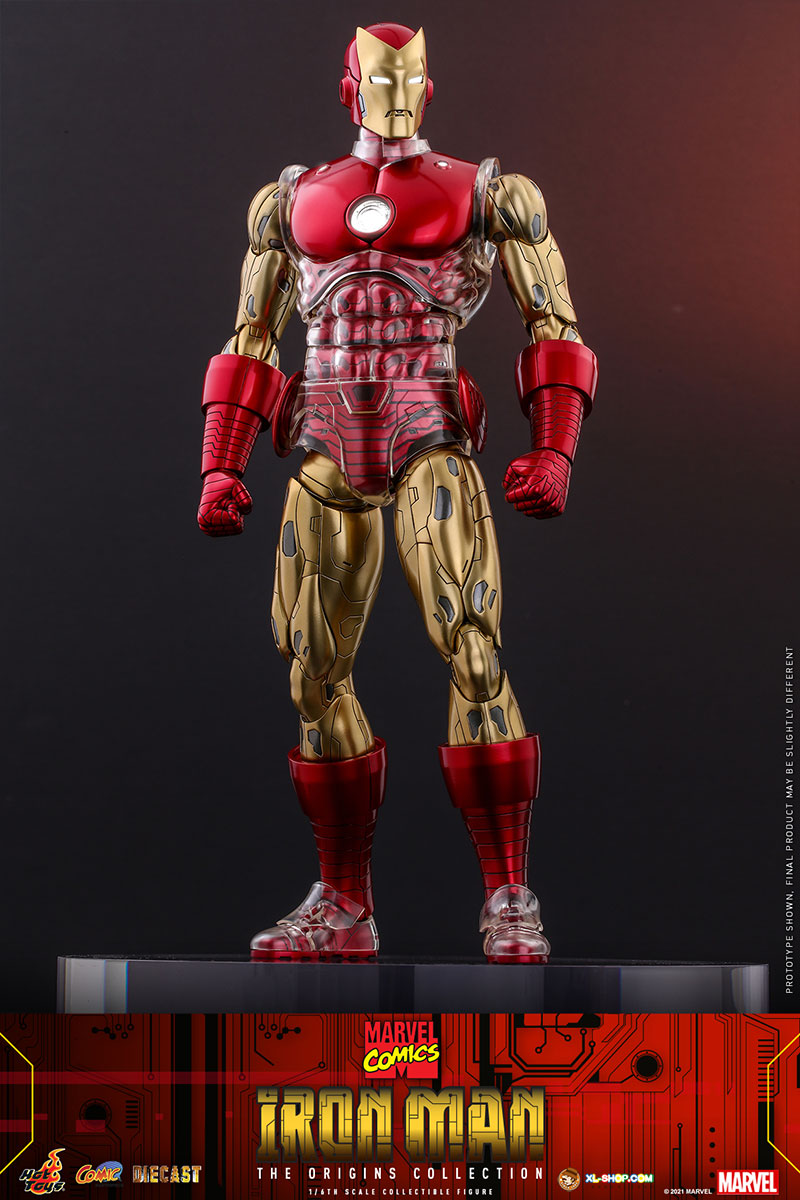 Hot Toys - CMS07D37 - Marvel Comics - 1/6th scale Iron Man Collectible ...