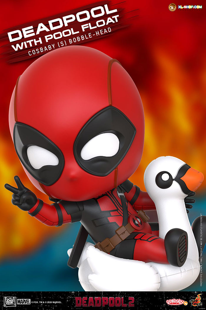 Hot Toys - COSB788 - Deadpool with Pool Float Cosbaby (S) Bobble-Head