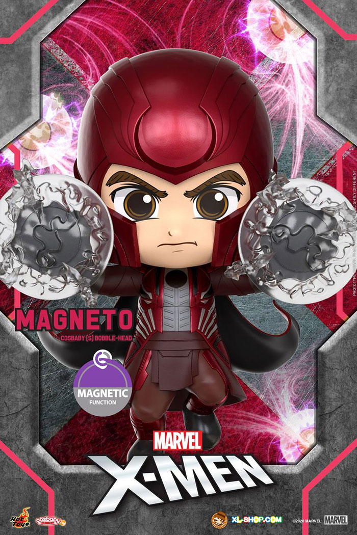 Hot Toys - COSB806 - Magneto Cosbaby (S) Bobble-Head