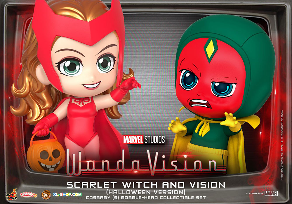 Hot Toys - COSB849 - WandaVision - Scarlet Witch and Vision (Halloween ...
