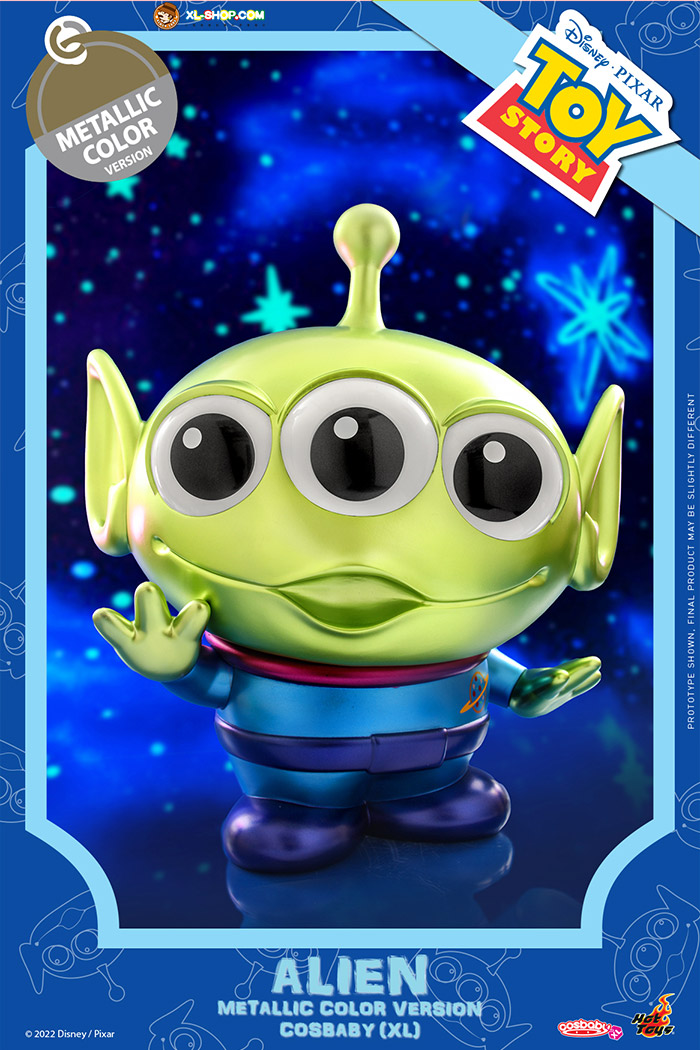 Hot Toys - COSB982 - Toy Story - Alien (Metallic Color Version) Cosbaby ...