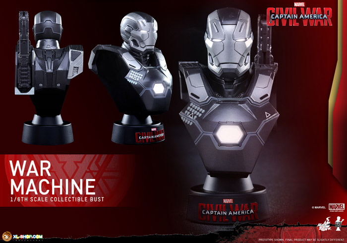 Hot Toys - HTB33 - Captain America: Civil War - 1/6th scale War Machine ...