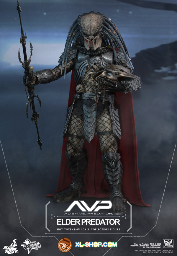 Hot Toys - MMS325 - Alien vs. Predator - 1/6th Scale Elder Predator ...