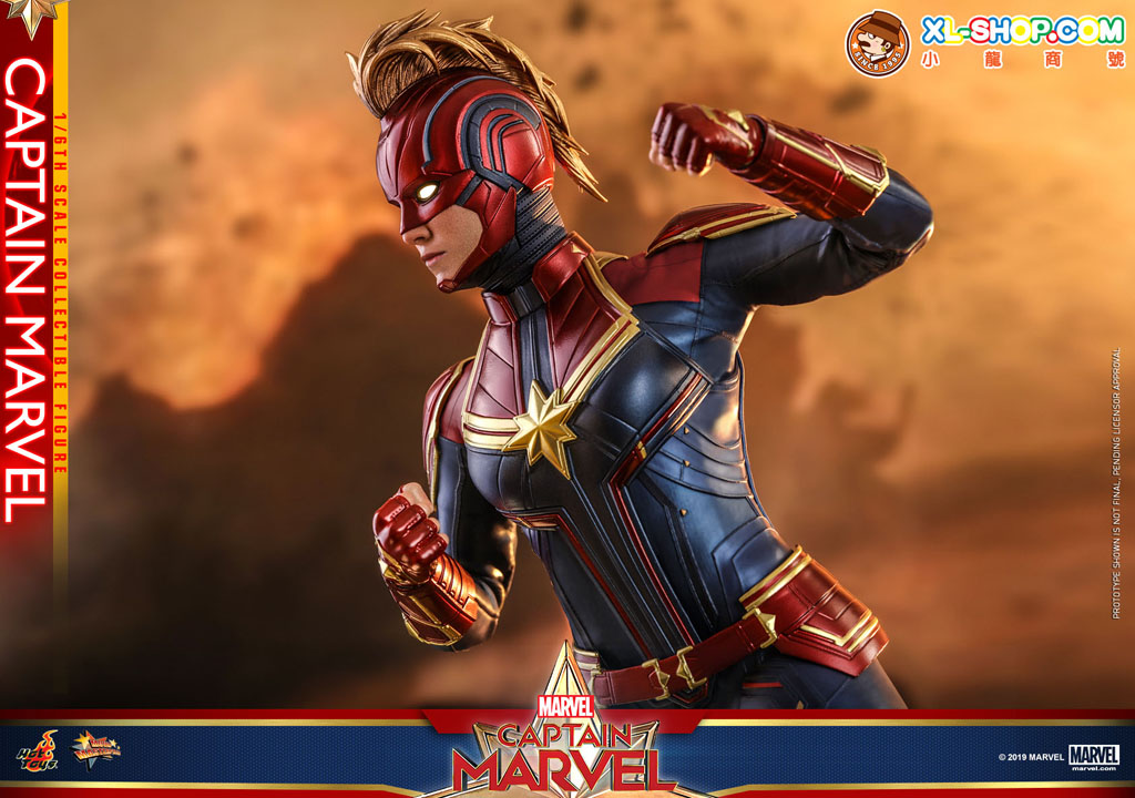 Hot Toys- MMS521 - Captain Marvel - 1/6th scale Captain Marvel ...