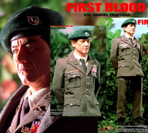 Hot Toys Movie Masterpiece series FIRST BLOOD - Colonel Samuel Trautman