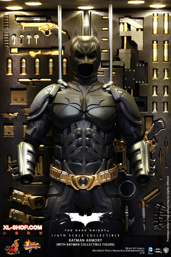 Hot Toys - MMS234 - The Dark Knight: 1/6th scale Batman Armory (with ...