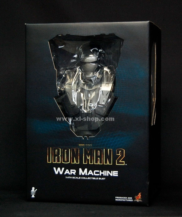 Hot Toys - HTB07 - IRON MAN 2: 1/4 Scale - War Machine Collectible Bust