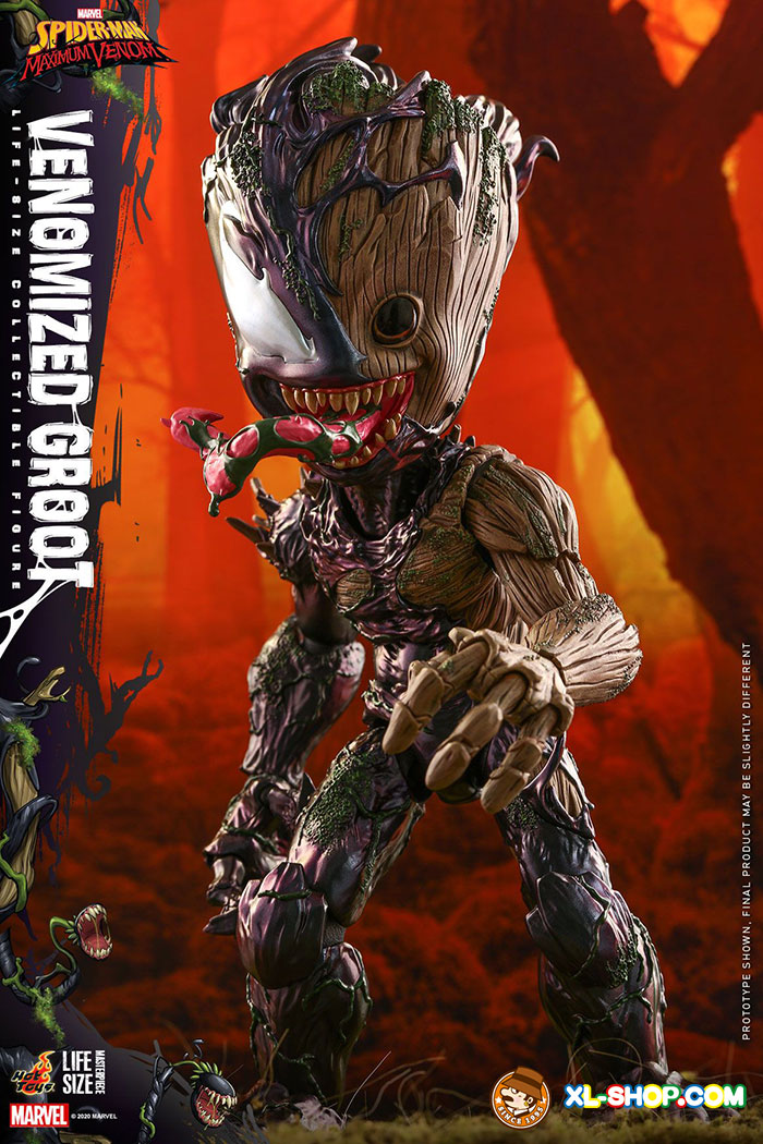 Hot Toys - TMS027 - The Spider-Man: Maximum Venom - Venomized Groot ...
