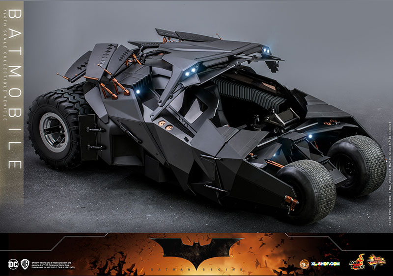 Hot Toys - MMS596 - Batman Begins - 1/6th scale Batmobile Collectible ...