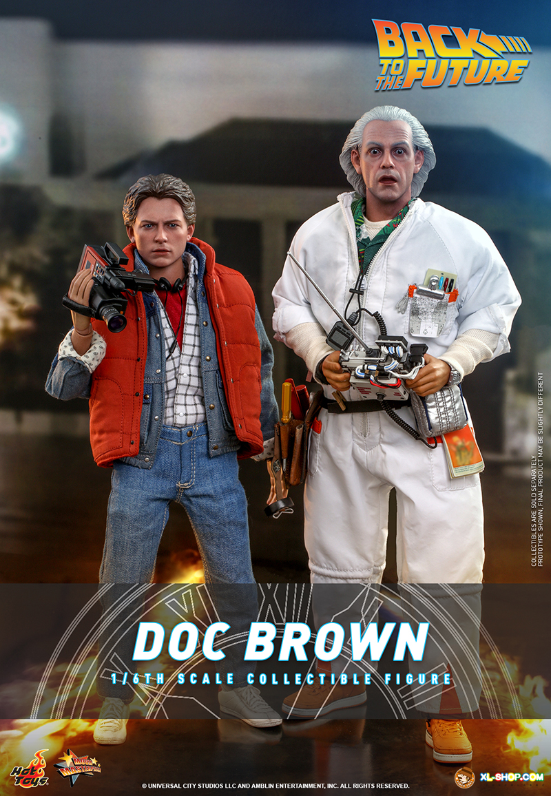 Hot toys back to the future store
