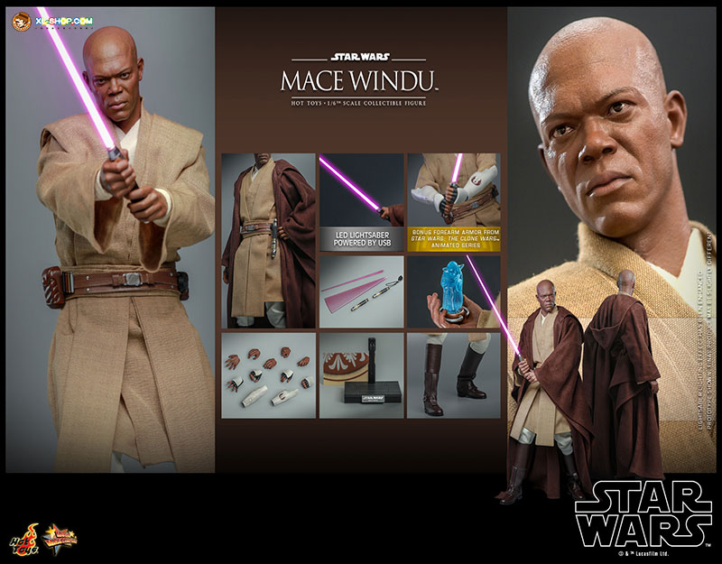 Hot Toys - MMS681 - Star Wars: Attack of the Clones - 1/6th scale Mace ...
