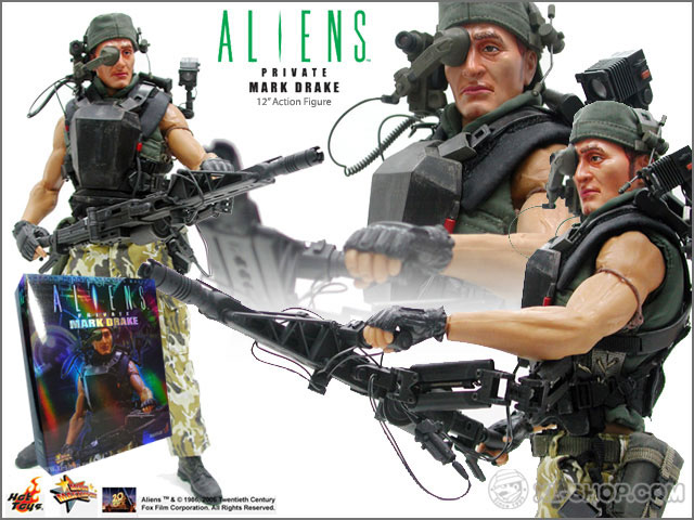 Hot Toys - MMS 24 - Private Mark Darke from ALIENS - 12'' Action Figure