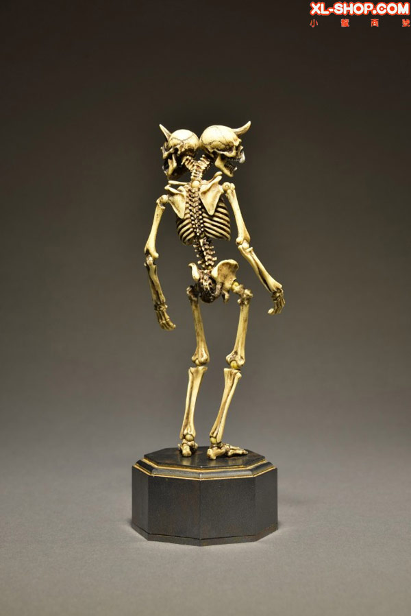 Kaiyodo - TakeraShiki Jizai Okimono - Skeleton (Color)