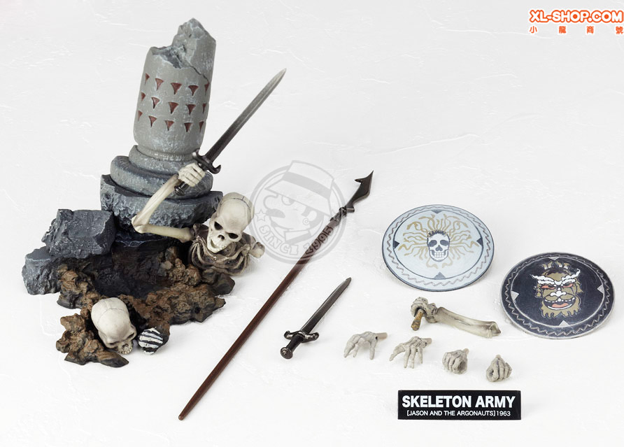 Kaiyodo - SCI-FI Revoltech Series No.020 - Skeleton Army [2nd Ver./ Re ...