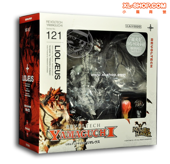 Kaiyodo - Revoltech Yamaguchi No.121EX - Monster Hunter - Liolaeus ...