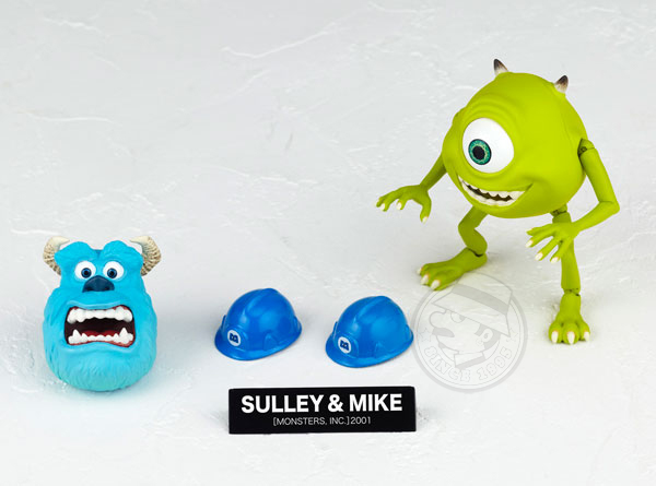 Kaiyodo - Revoltech #028 - Monsters Inc. - Sulley & Mike