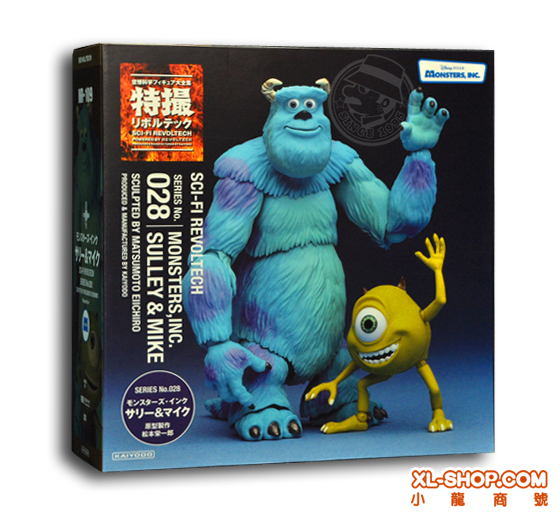 Kaiyodo - Revoltech #028 - Monsters Inc. - Sulley & Mike