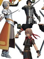 Konami - Genso Suikoden Figure Collection (set of 7)