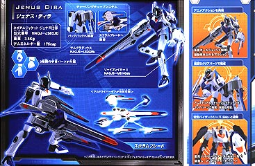 Konami AmDriver - AmJacket Series 07 NeoAmDriver Jenus Dira Action Figure