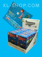 Konami Thunderbirds Candy Toys Volume. 1 Box (10pcs) with free sticker