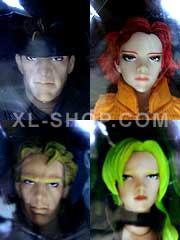 12'' Metal Gear Solid action figures set of 4