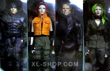 12'' Metal Gear Solid action figures set of 4