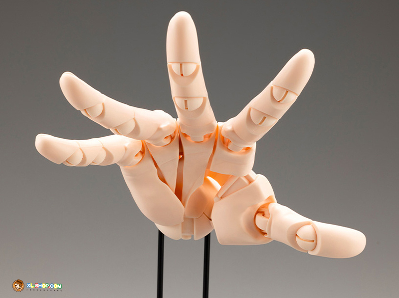 Kotobukiya - 1/1 ARTIST SUPPORT ITEM - Hand Model (PALE ORANGE)