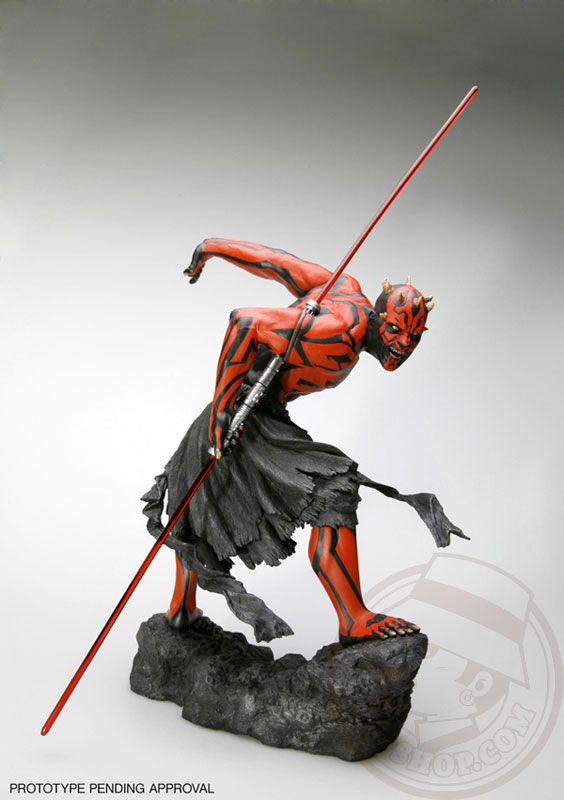 Kotobukiya Artfix Statue Star Wars Darth Maul Japanese Ukiyo E Style