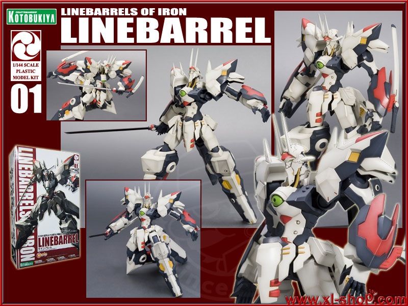 Kotobukiya - Linebarrels Of Iron # 01 - 1/144 Scale Plastic Model Kit ...