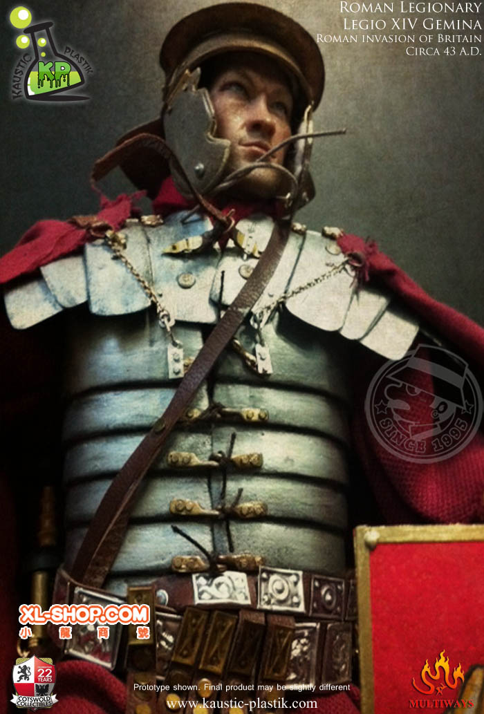 Kaustic Plastik - KP03 - Roman Legionary - Valerius [Legio XIV Gemina]