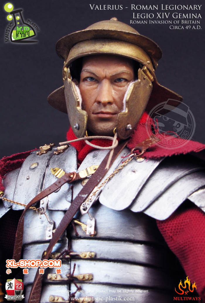 Kaustic Plastik - KP03 - Roman Legionary - Valerius [Legio XIV Gemina]