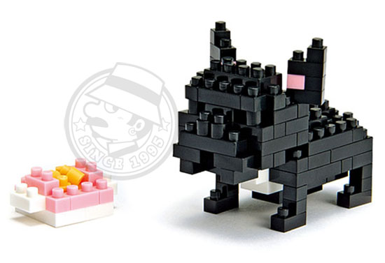 Kawada - Nanoblock - Micro-Sized Building Block - French Bulldog