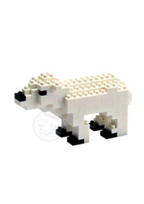 Kawada - Nanoblock - Micro-Sized Building Block - Polar Bear