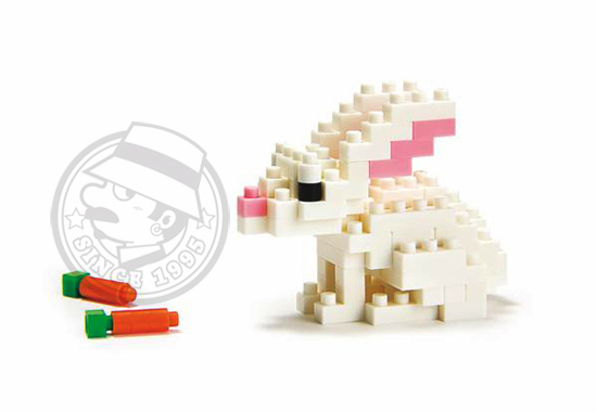 Kawada - Nanoblock - Micro-Sized Building Block - Rabbit