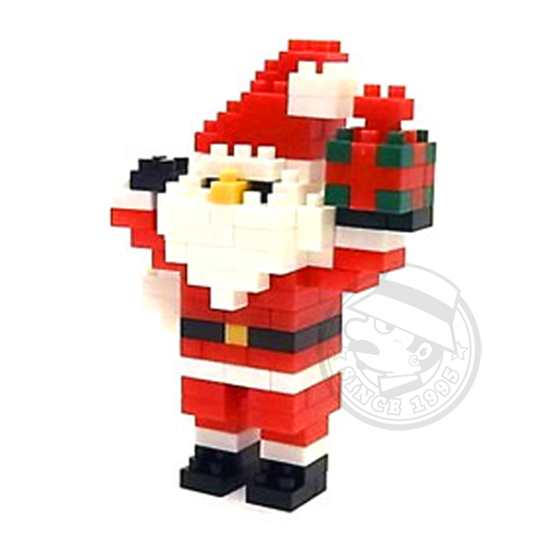 Kawada - Nanoblock - Micro-Sized Building Block - Santa Claus (Limited ...