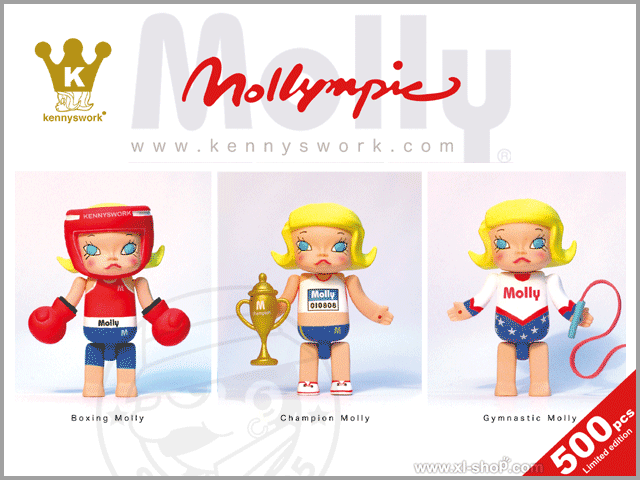 KennysWork - Little Molly - Mollympic Set of 6