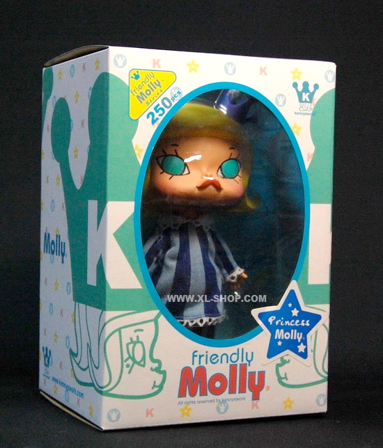 KennysWork - 7inch Friendly Molly - Princess Molly Vinyl Doll (Limited ...
