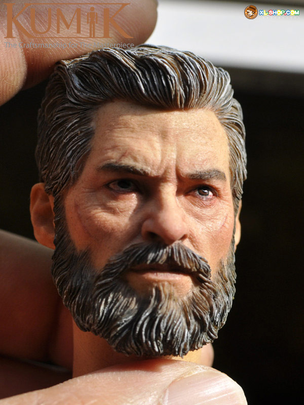 KUMIK - No.16-54 - 1/6 Head Sculpt - Logan