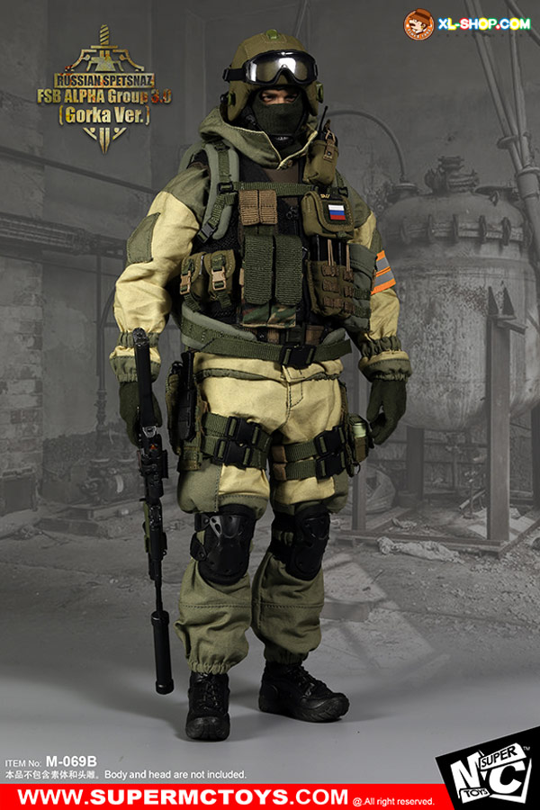 SuperMC Toys - M-069B - 1/6 Russian Spetsnaz - FSB Alfa Group 3.0B [Gorka]