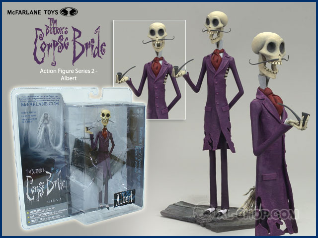 McFarlane Toys - Tim Burton's Corpse Bride Action Figure Series 2 - Albert