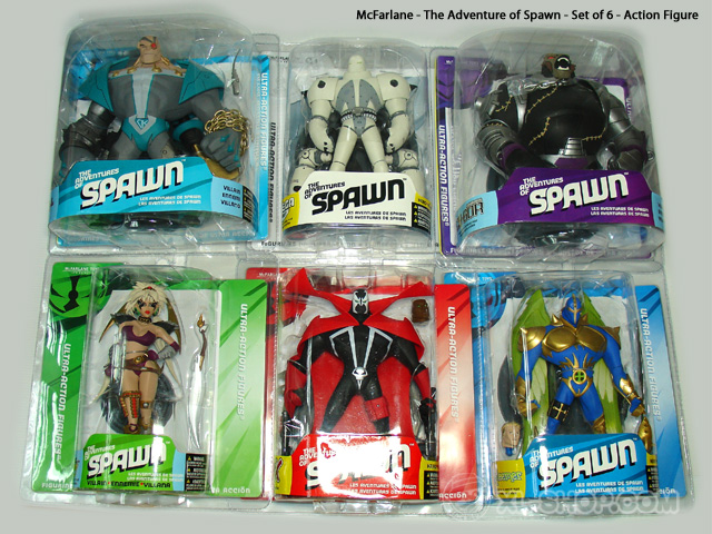 McFarlane - The Adventure of Spawn - Set of 6 - Action Figure