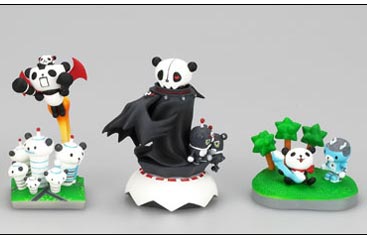 Megahouse - Panda Z Mini Figure Collection 04 Color Version (set of 5)