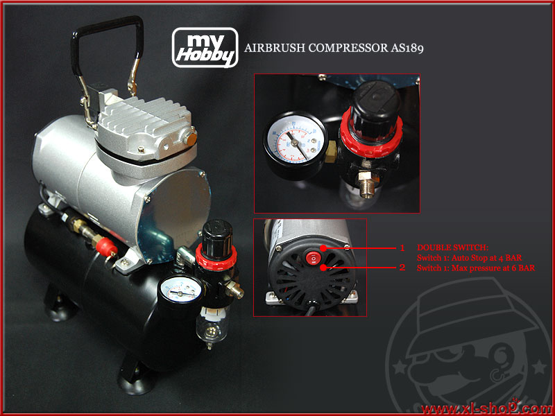 My Hobby - Airbrush Compressor AS189
