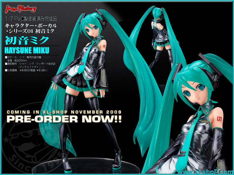 Max Factory - Character Vocal Series 01 - Hatsune Miku - 1/7 Scale PVC ...