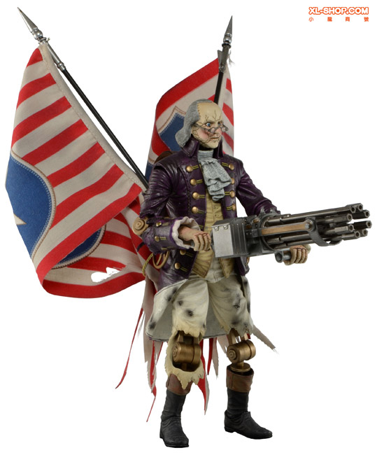 Neca - Bioshock Infinite - Benjamin Franklin Motorized Patriot 9 ...