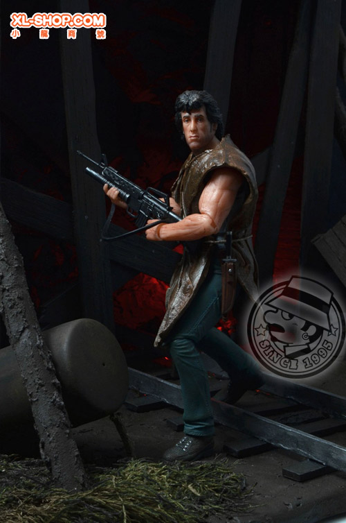 Neca - First Blood - Survival Rambo 7'' Action Figure