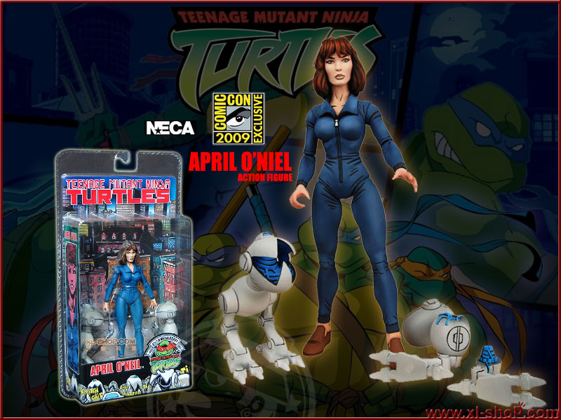 Neca - Teenage Mutant Ninja Turtles - April O'niel Action Figure (SDCC ...