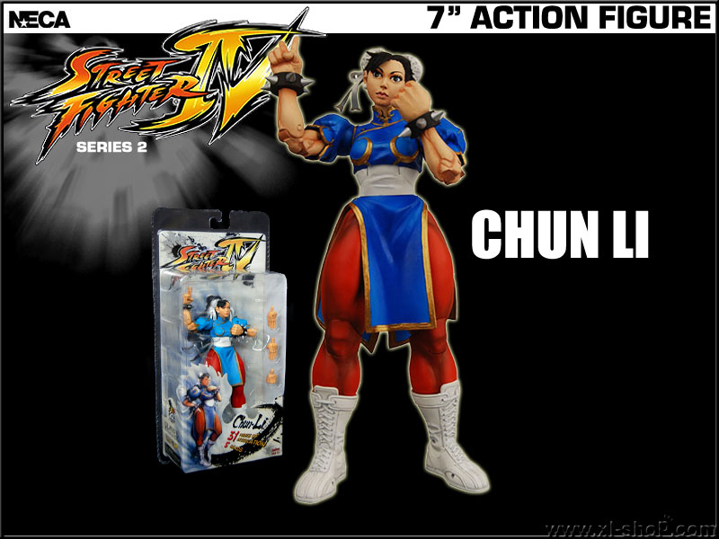 Neca - Street Fighter 4 - Series 2 - Chun Li 7'' Action Figure