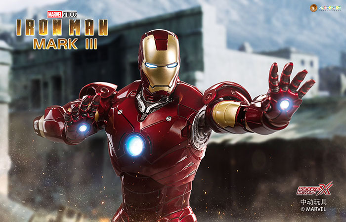 ZhongDong ZD Toys - 1/5 Iron Man MK 3 LED Ver