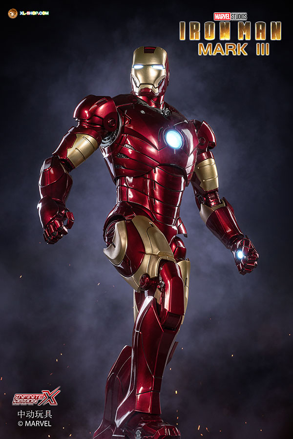 ZhongDong ZD Toys - 1/5 Iron Man MK 3 LED Ver